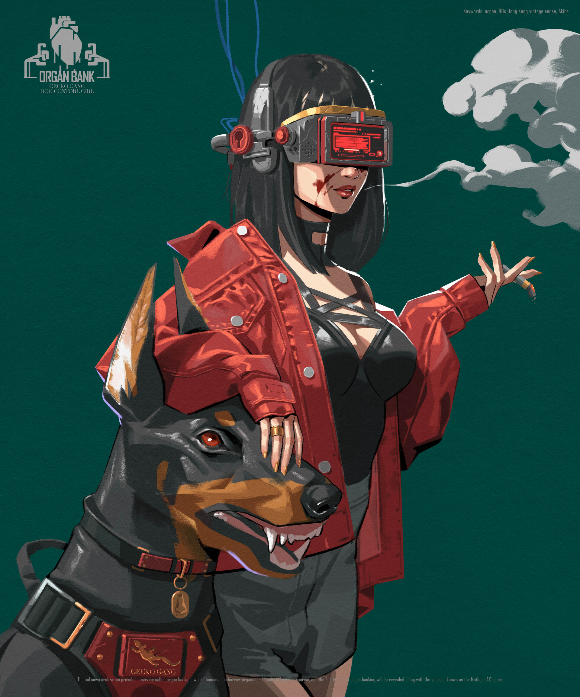 ArtStation - ORGAN BANK-GECKO GANG