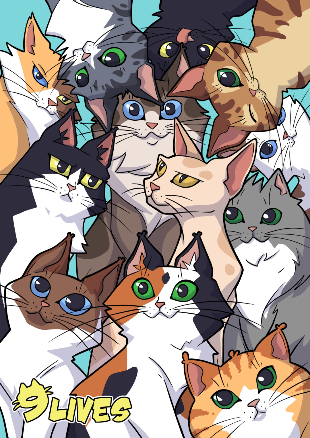 ArtStation - 9 lives
