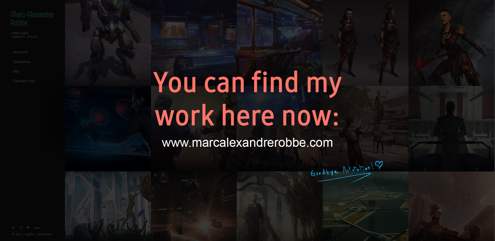 Marc-Alexandre Robbe - Goodbye Artstation