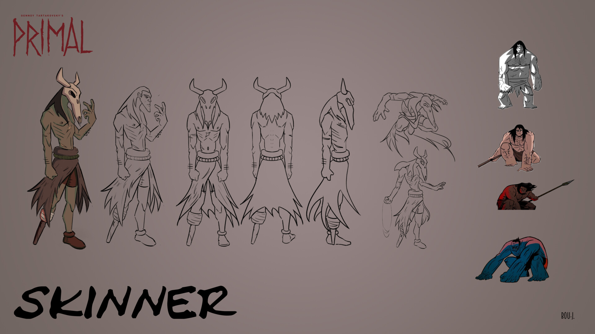 Genndy Tartakovsky Concept Art