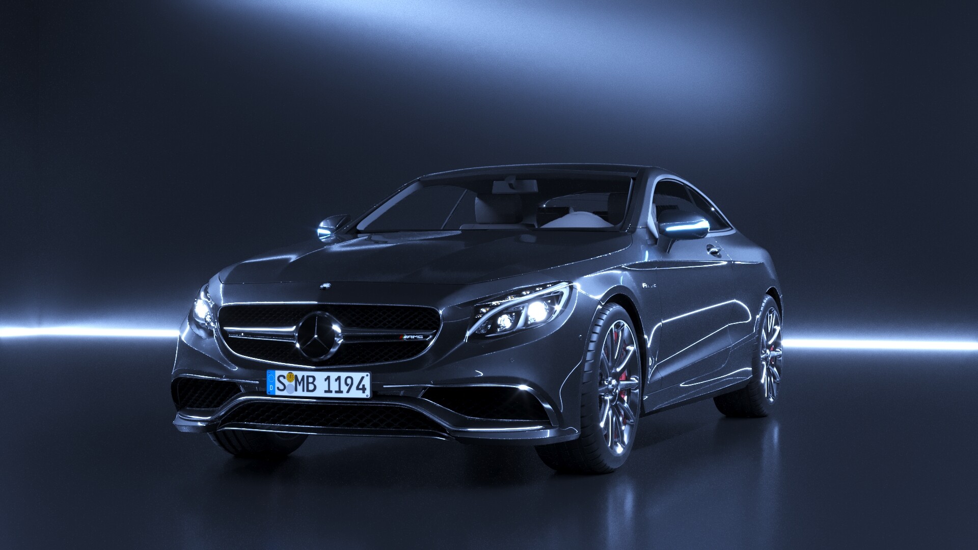 ArtStation - Mercedes Studio Render