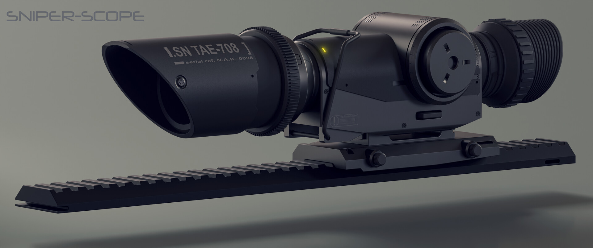 ArtStation - Sniper scope