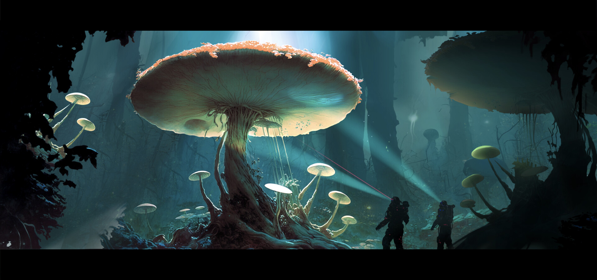 ArtStation - Mushroom forest