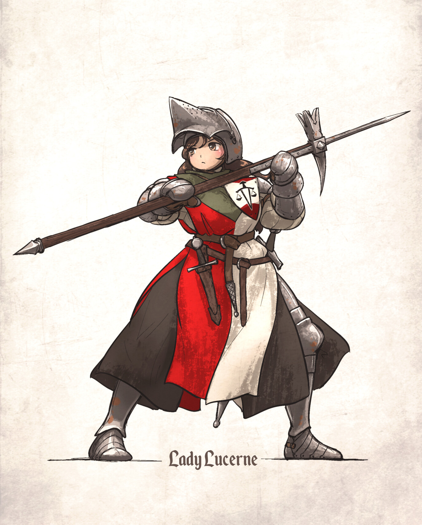 ArtStation - Ordo Mediare Sister - Lady Lucerne