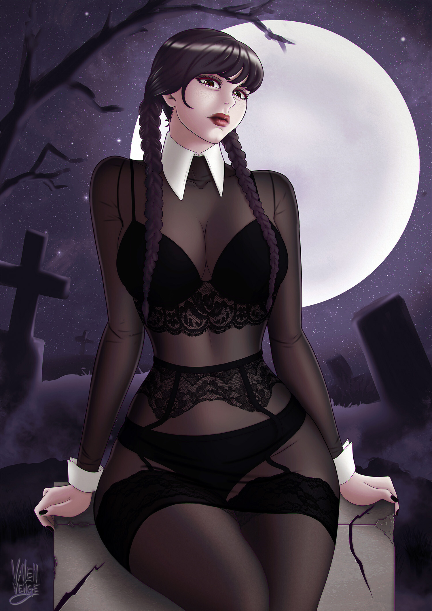 ArtStation - Wednesday Addams