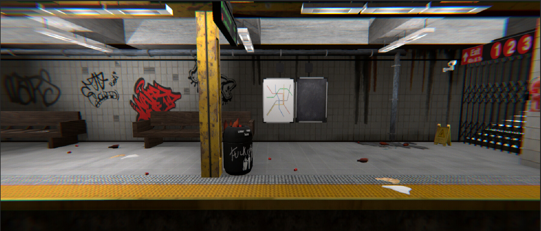 ArtStation - Max Payne inspired level