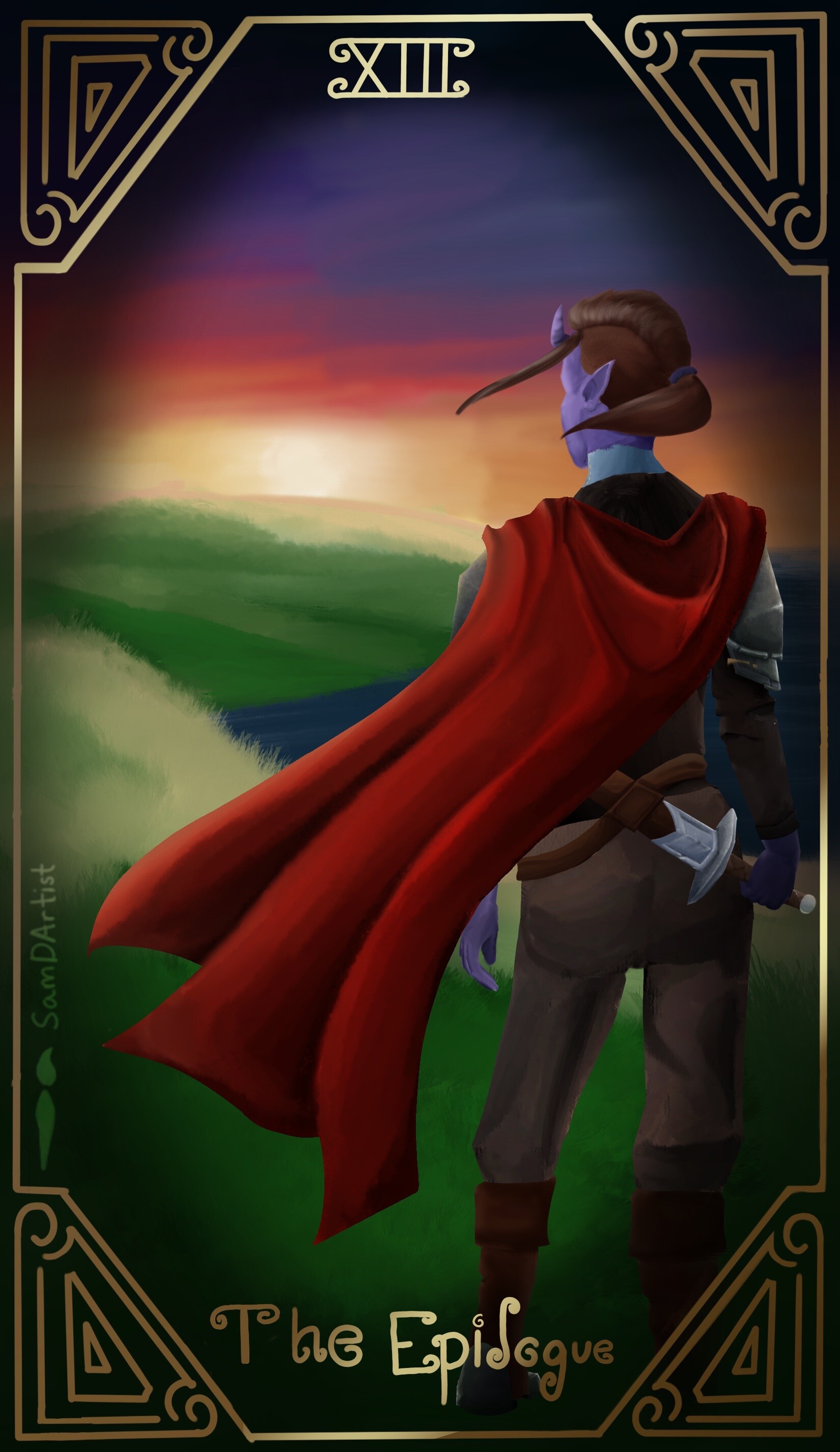 ArtStation - The Epilogue: Magic Quill Tarot