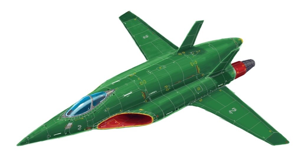 ArtStation - Thunderbird 2 remake