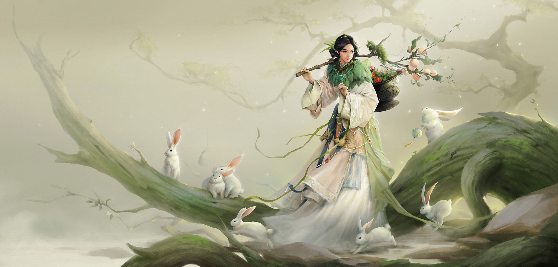 Goddess of Spring by Vinci R : r/WholesomeFantasyArt