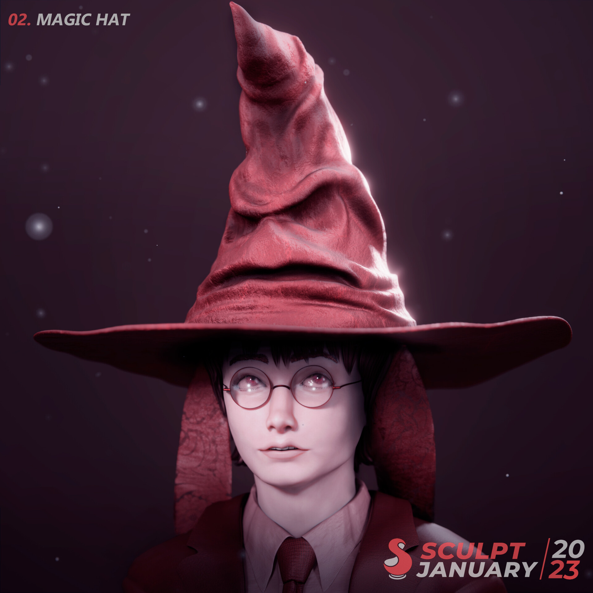 ArtStation - Day:2 Magic Hat ⚡