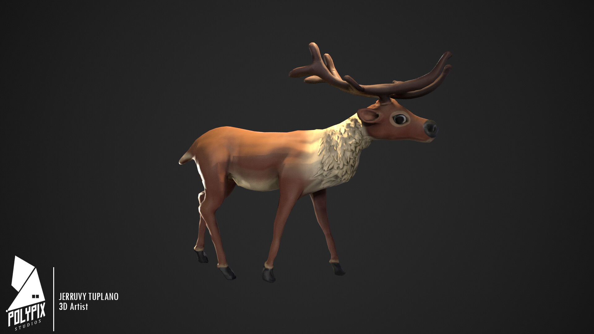 ArtStation - [STYLIZED] Reindeer
