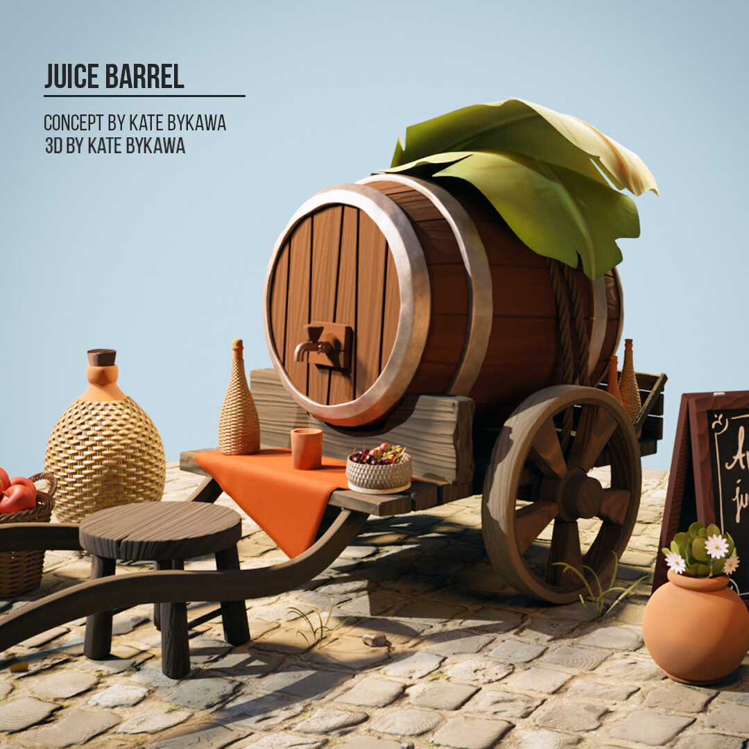 ArtStation - Juice Barrel