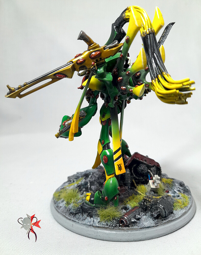 Joseph Vella - Aeldari Wraithlord -Iskandar Star Seeker - Warhammer 40k ...