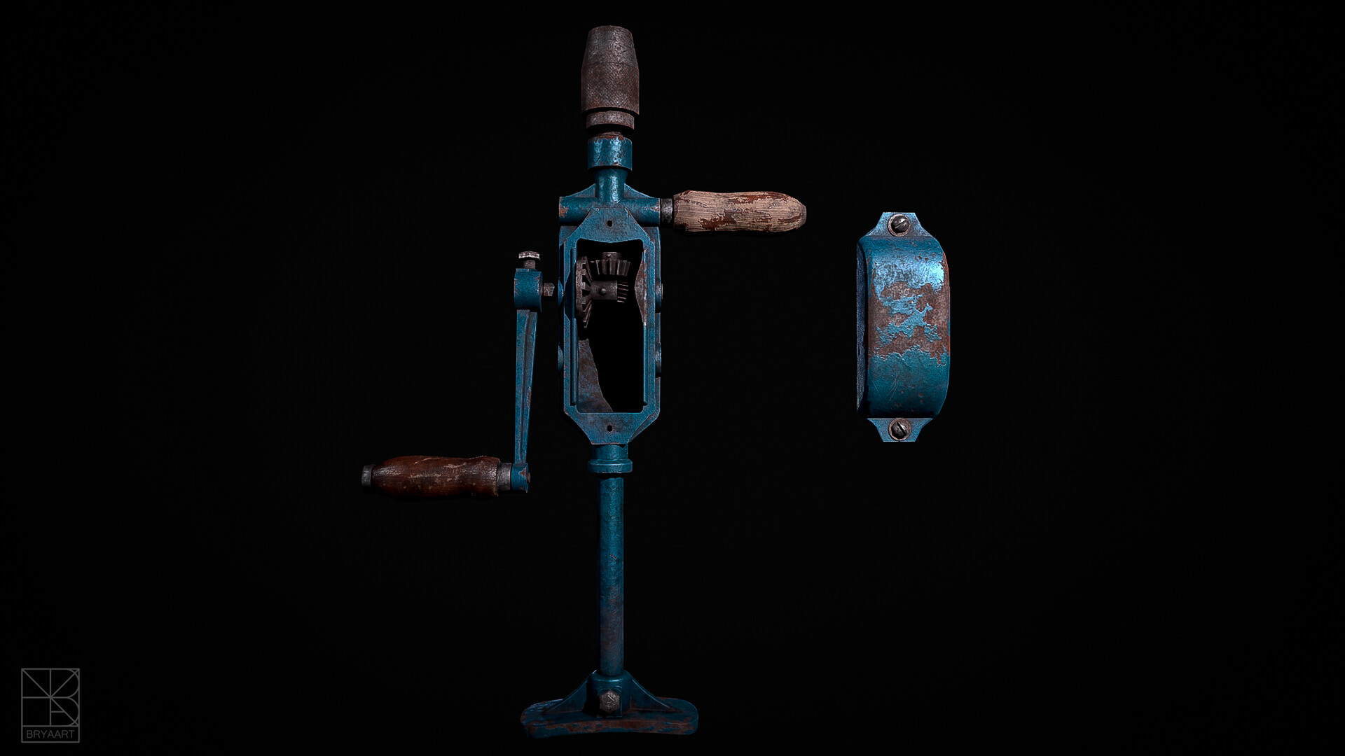 ArtStation - Soviet drill