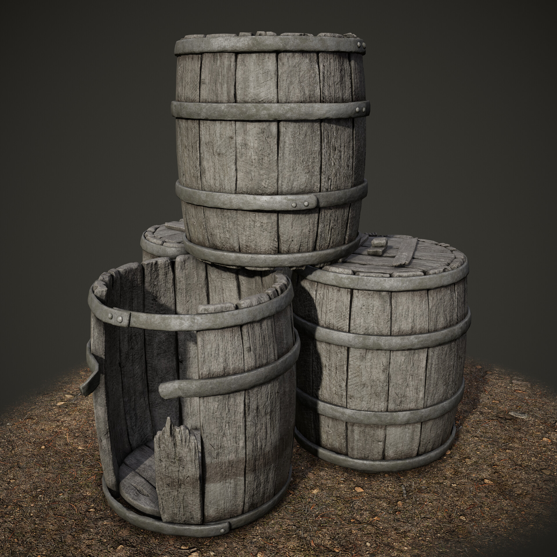 ArtStation - Kitbash Barrel