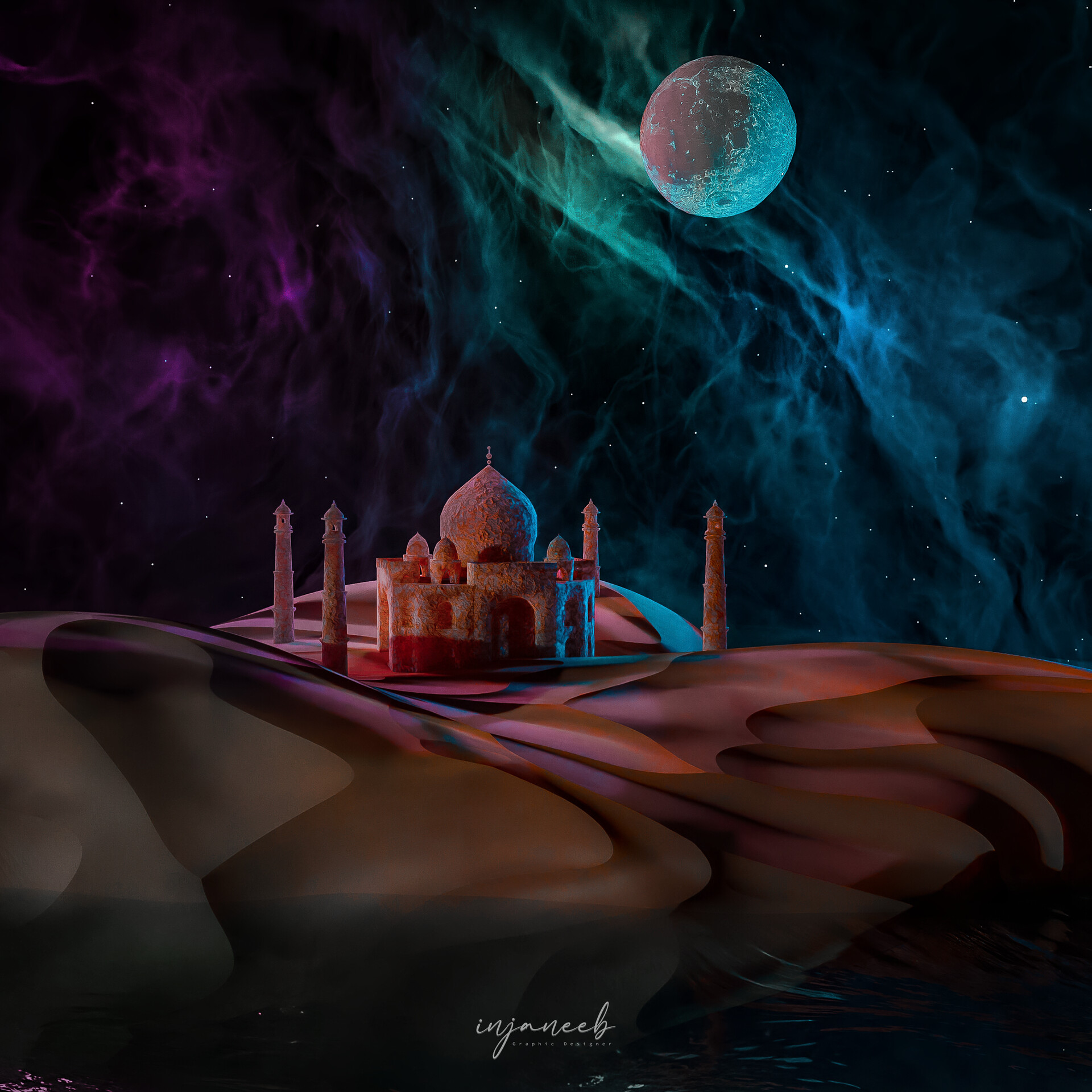 ArtStation - Indian night