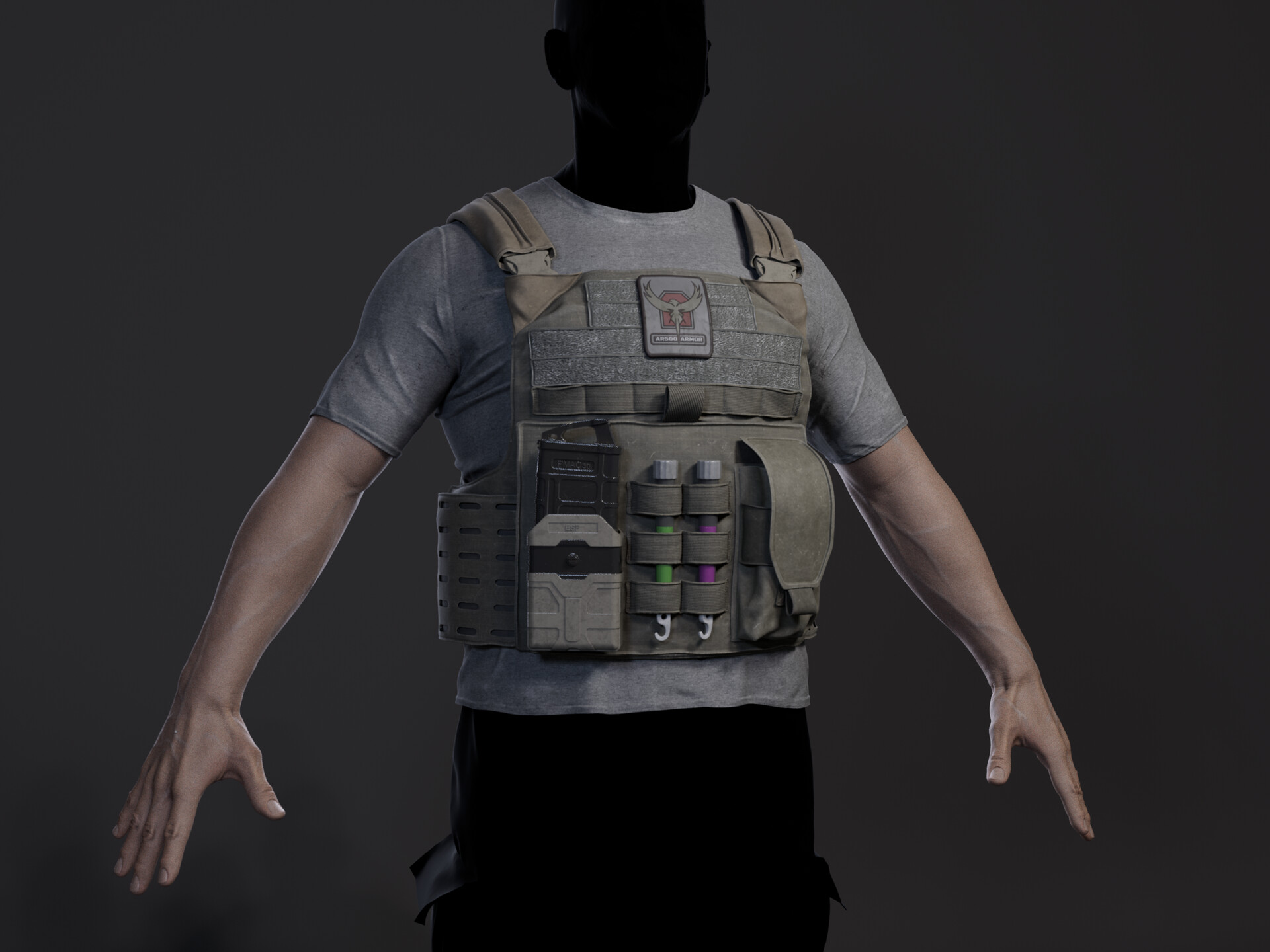 ArtStation - Bulletproof vest