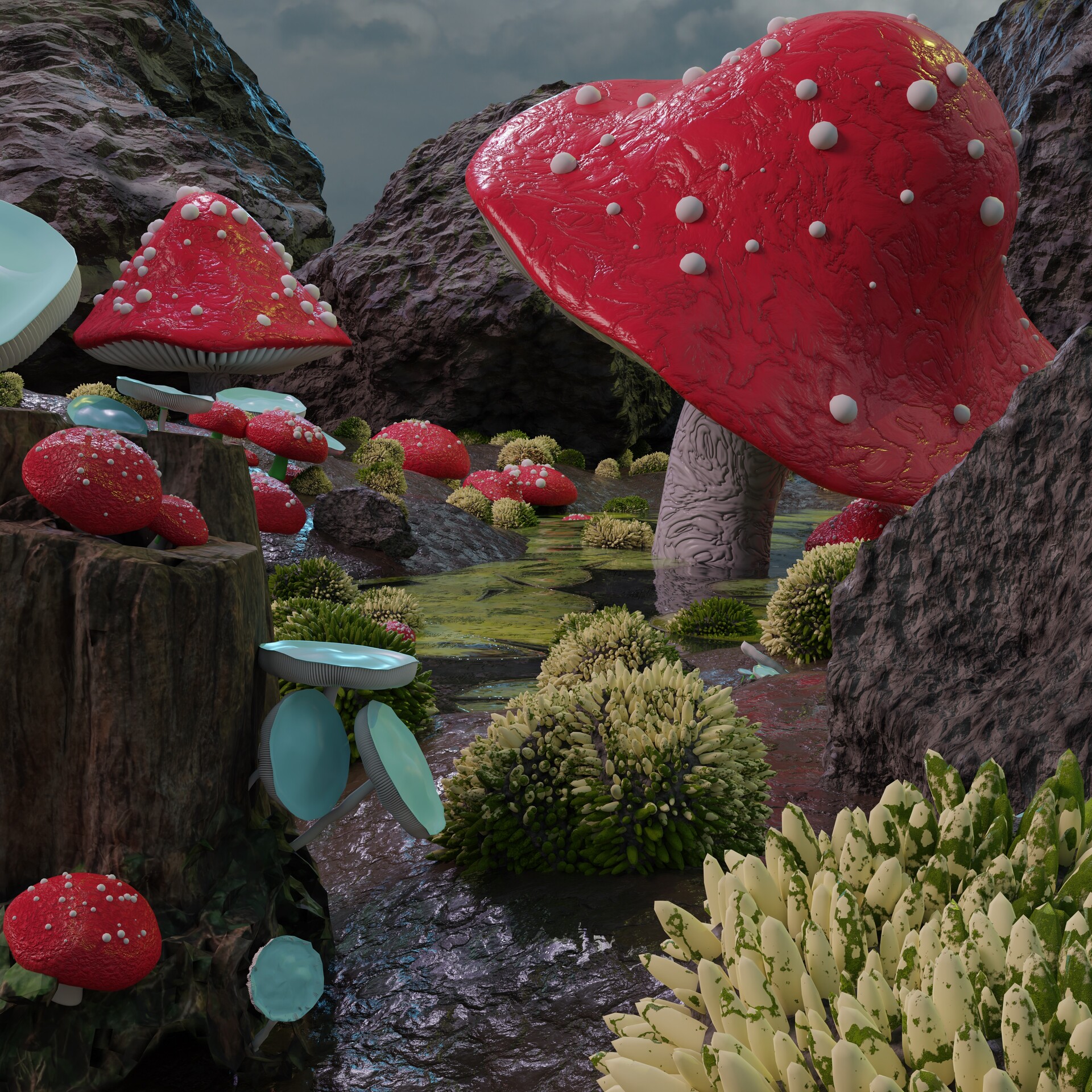 ArtStation - Project Mushroom
