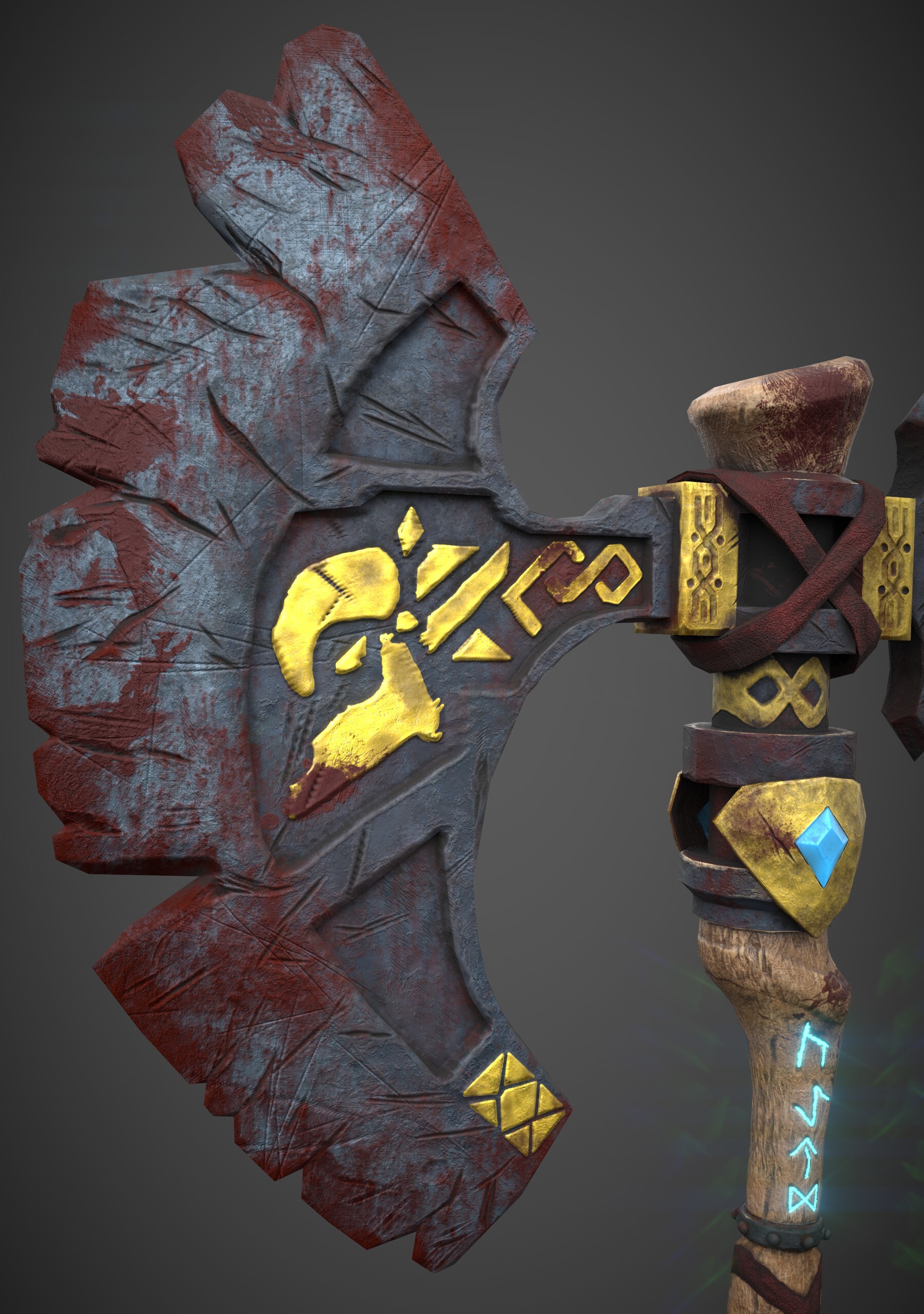 ArtStation - Stylized Axe