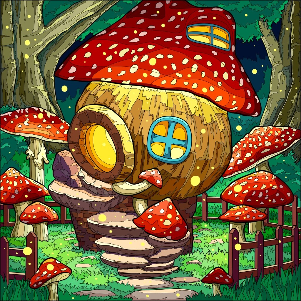 ArtStation - Mushroom House