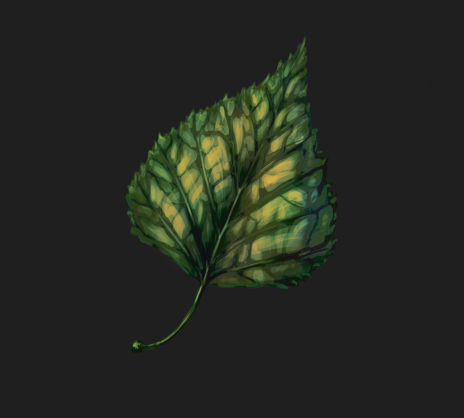 ArtStation - tree leaf