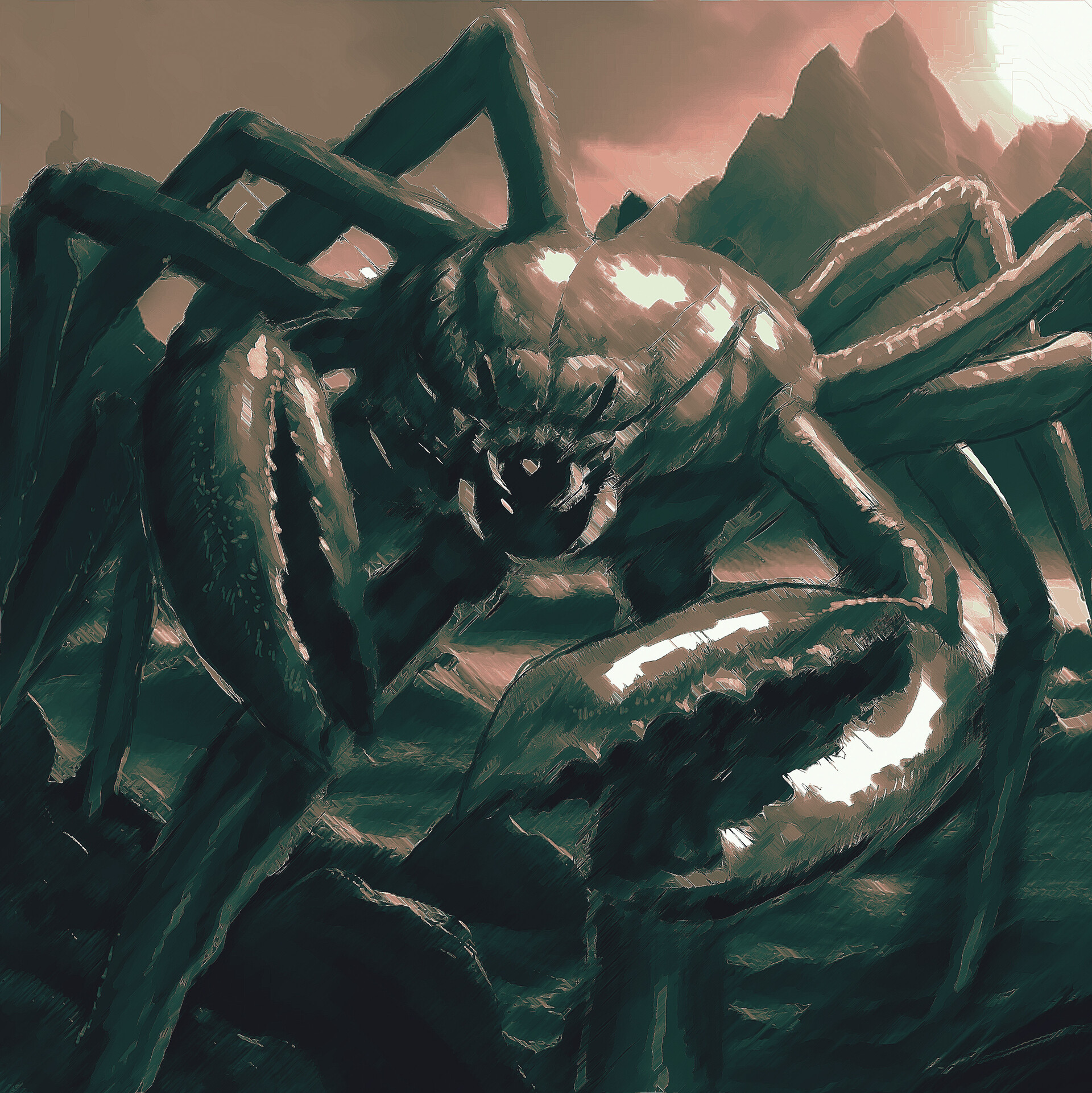 ArtStation - Creatuanary day 1|Karkinos