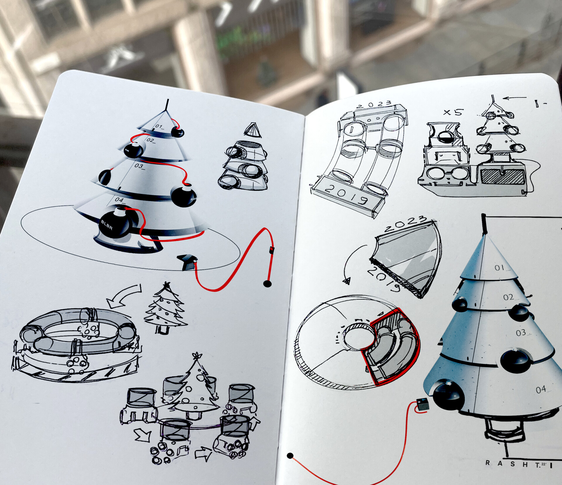 Rashid Tagirov - Christmas Tree Dance (animation)