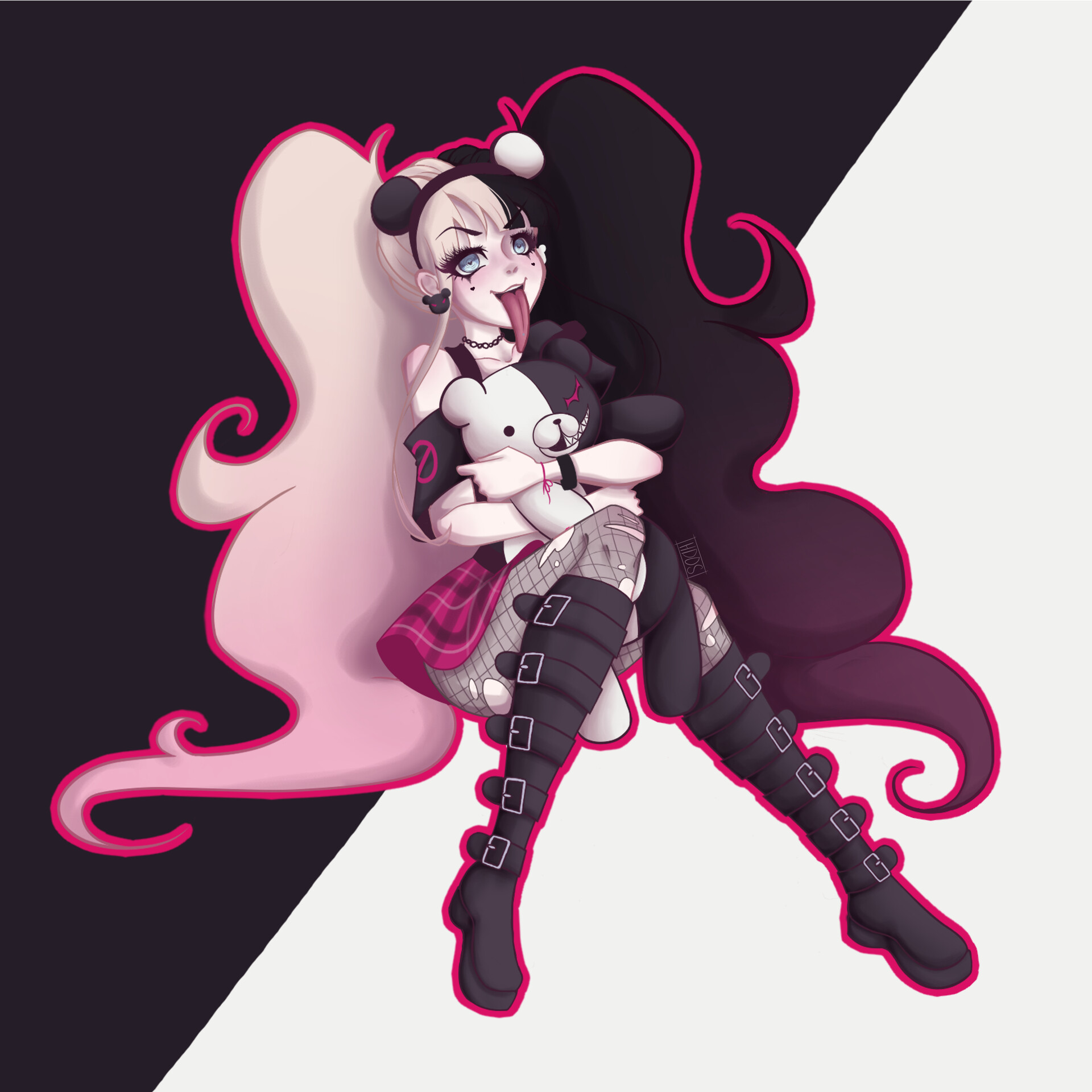 ArtStation - Junko Enoshima E-Girl