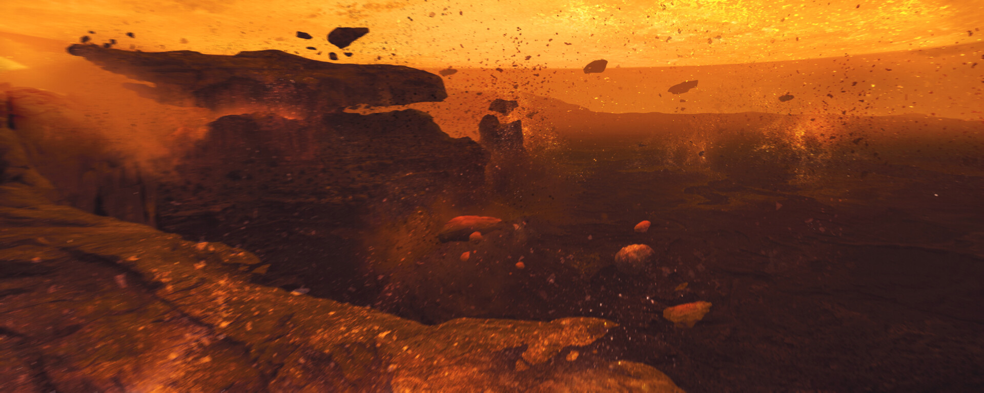 James Ledger - Earth Theia Collision