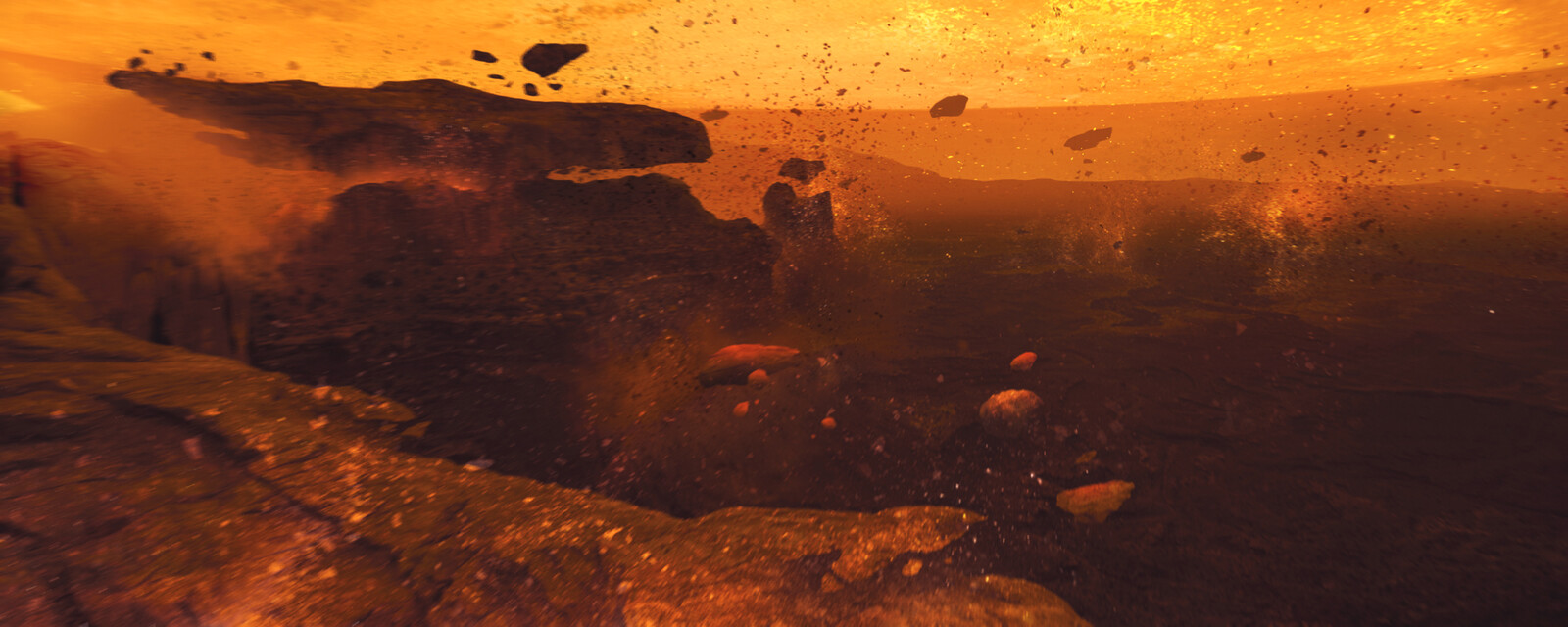 James Ledger - Earth Theia Collision