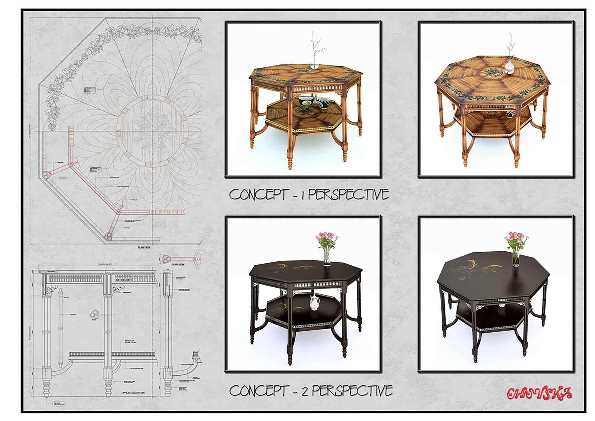 ArtStation - " Furniture Concepts