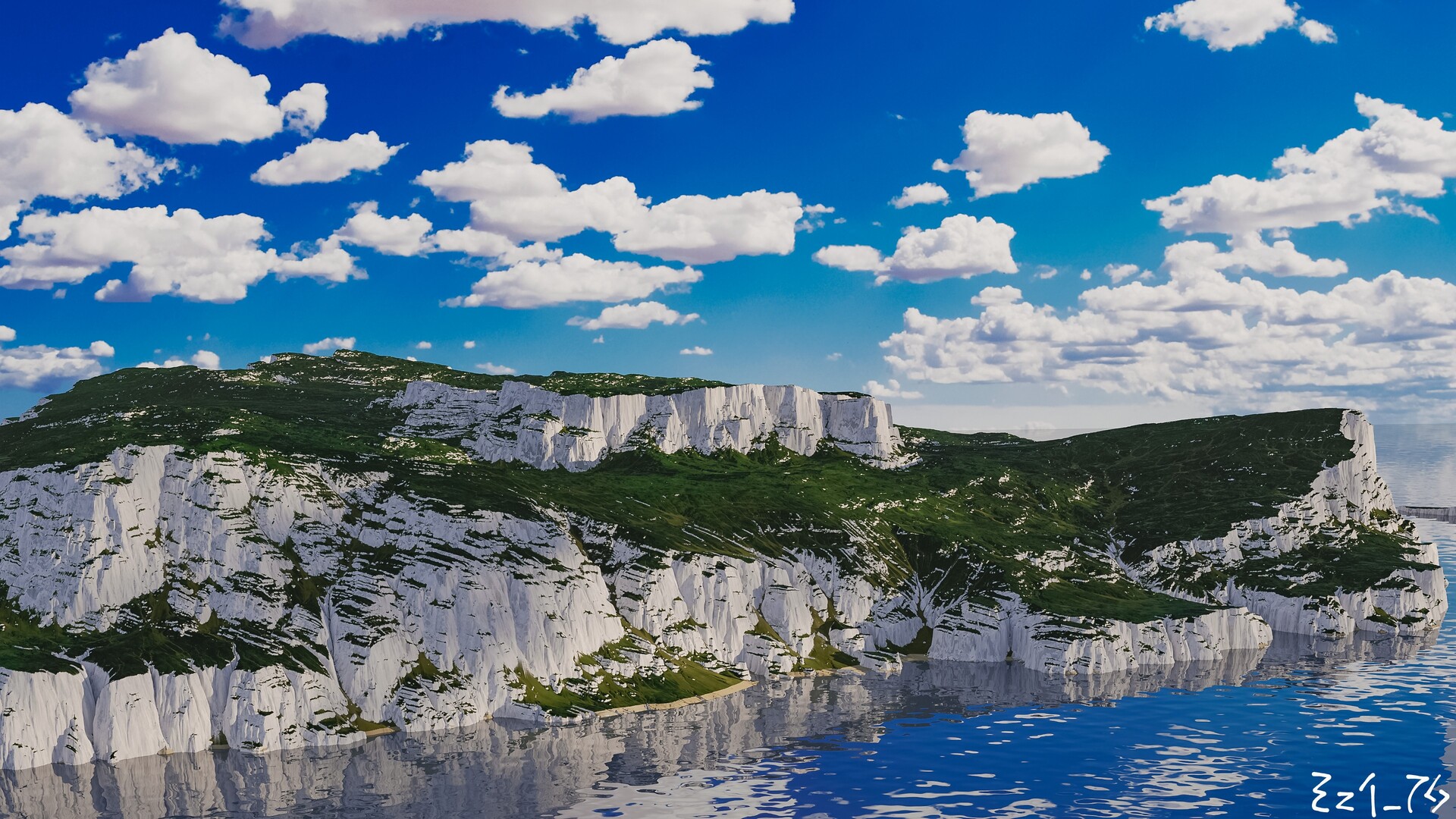 ArtStation - The Island of the White Cliffs