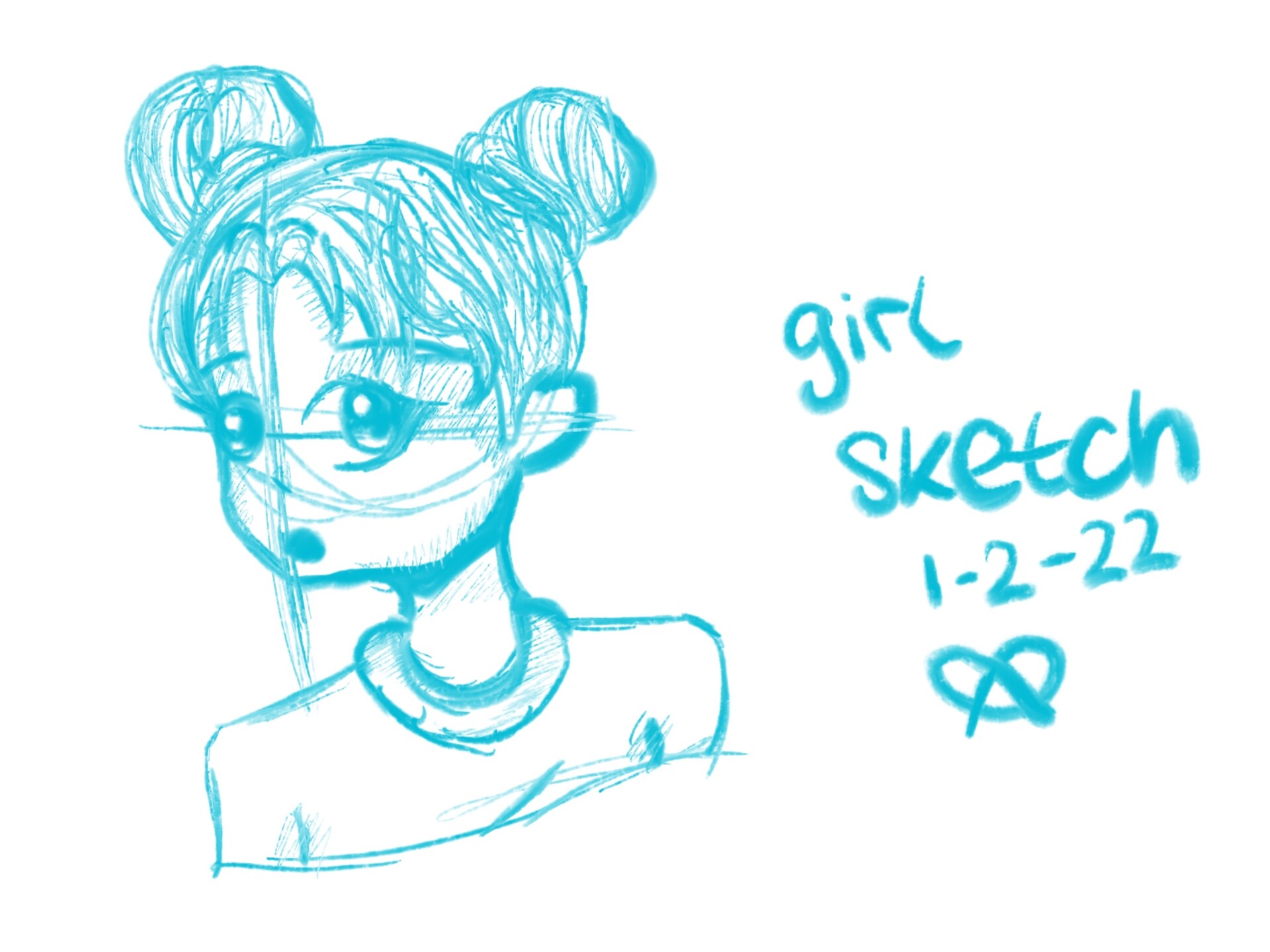 ArtStation - Girl sketch