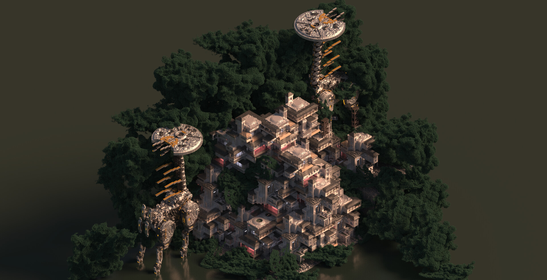 ArtStation - Horizon Zero Dawn - Tallneck Village