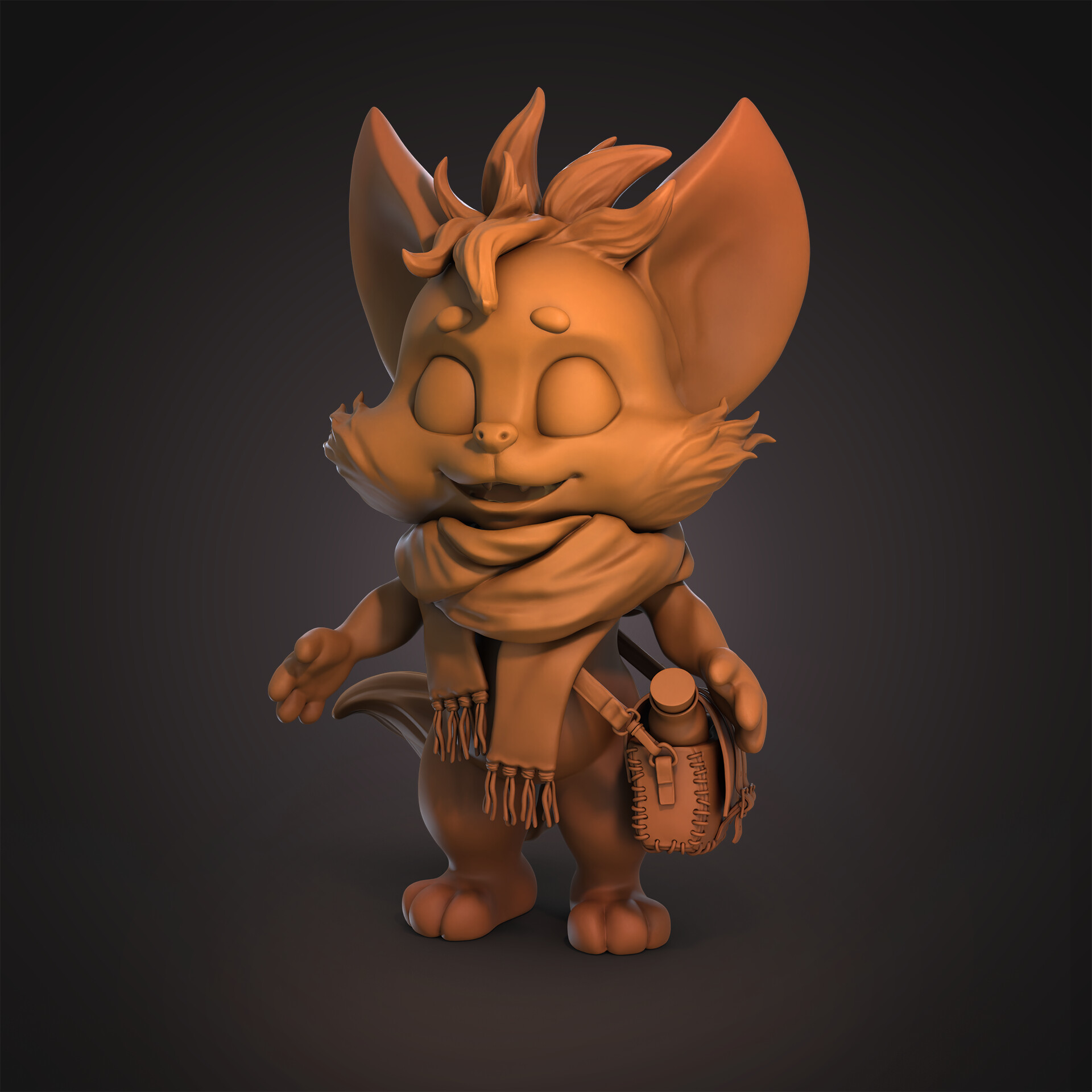 ArtStation - Cute little animal Tobby