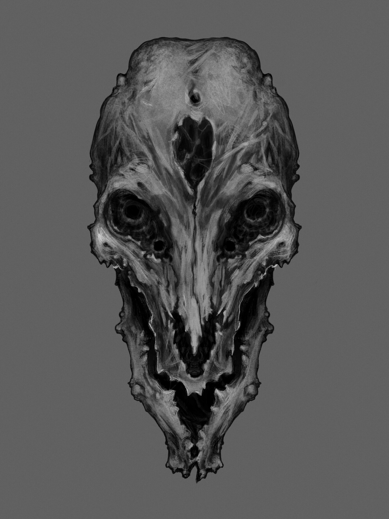 ArtStation - Another skull