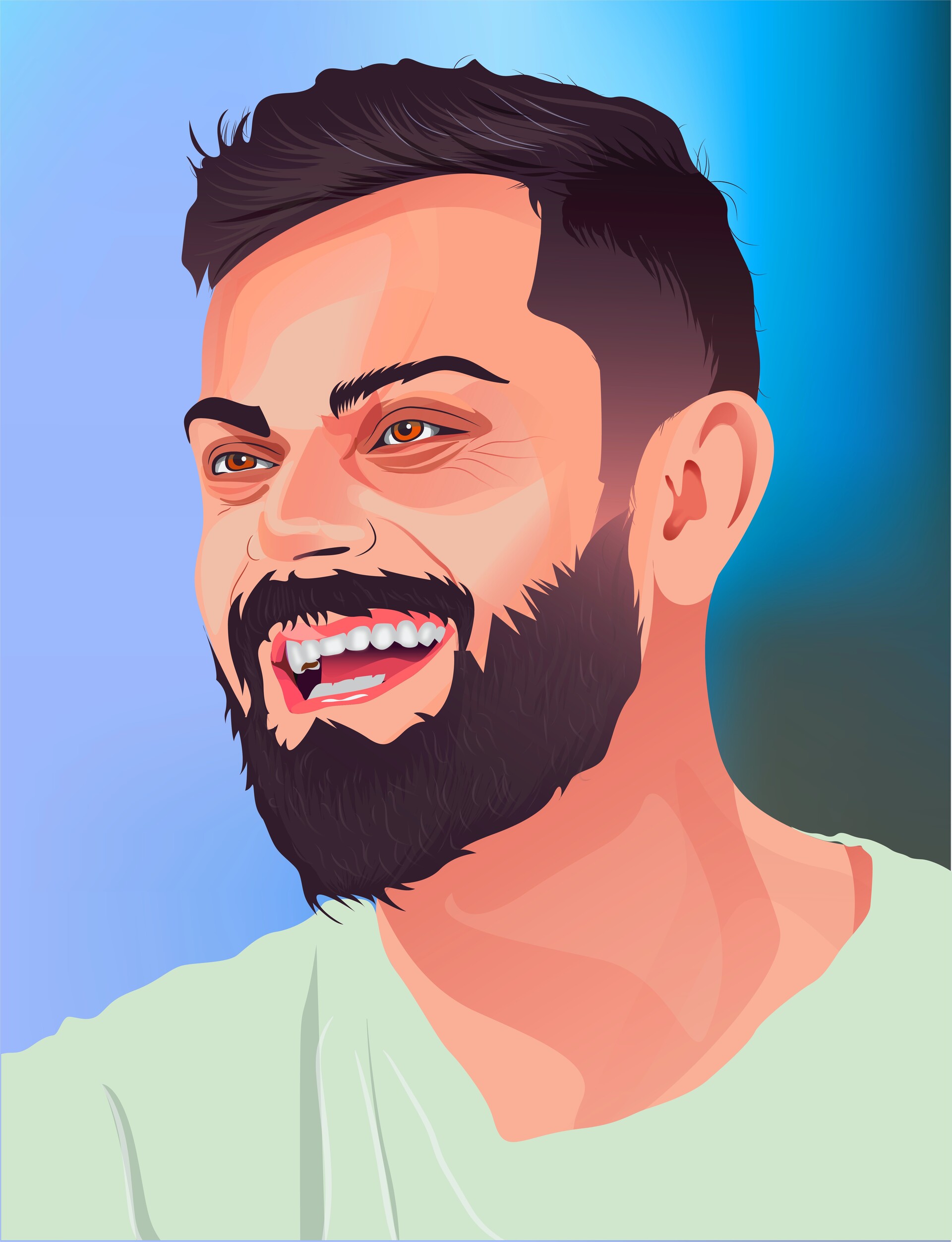 ArtStation - Vector potrait