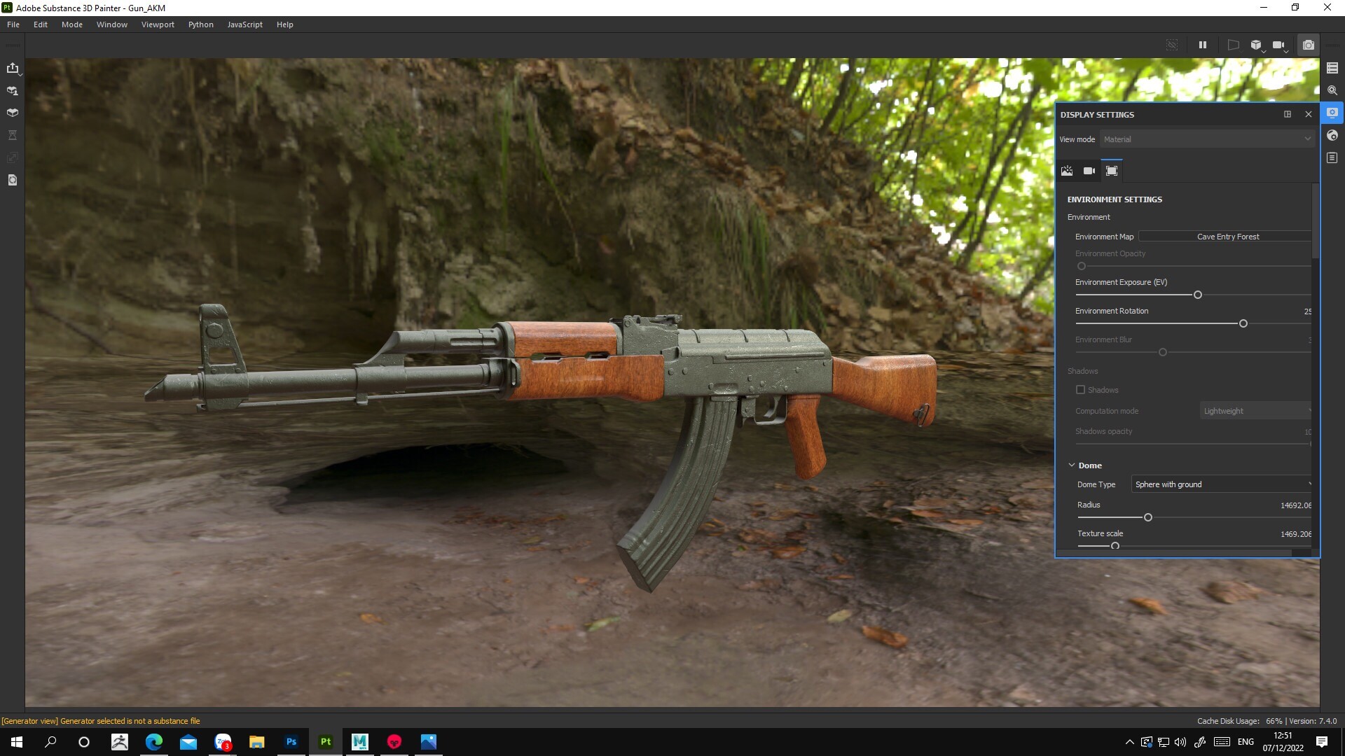 ArtStation - AKM Hard Surface - Product is in progress