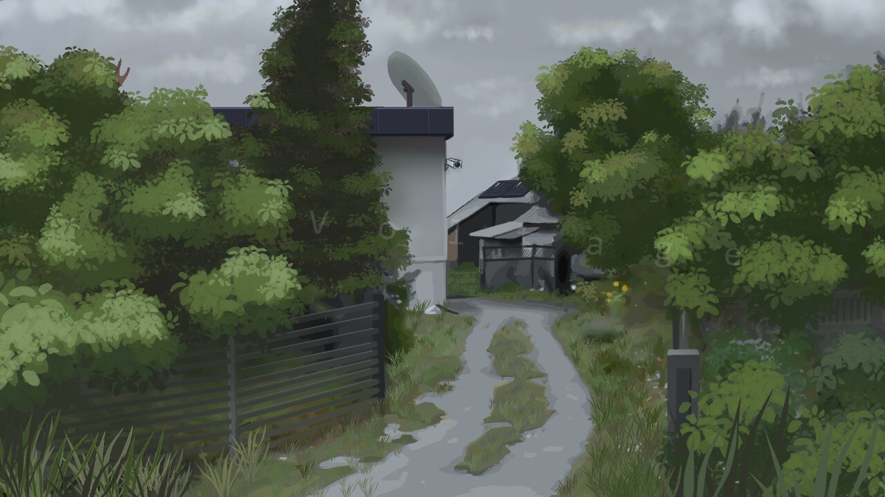 ArtStation - Secluded facility