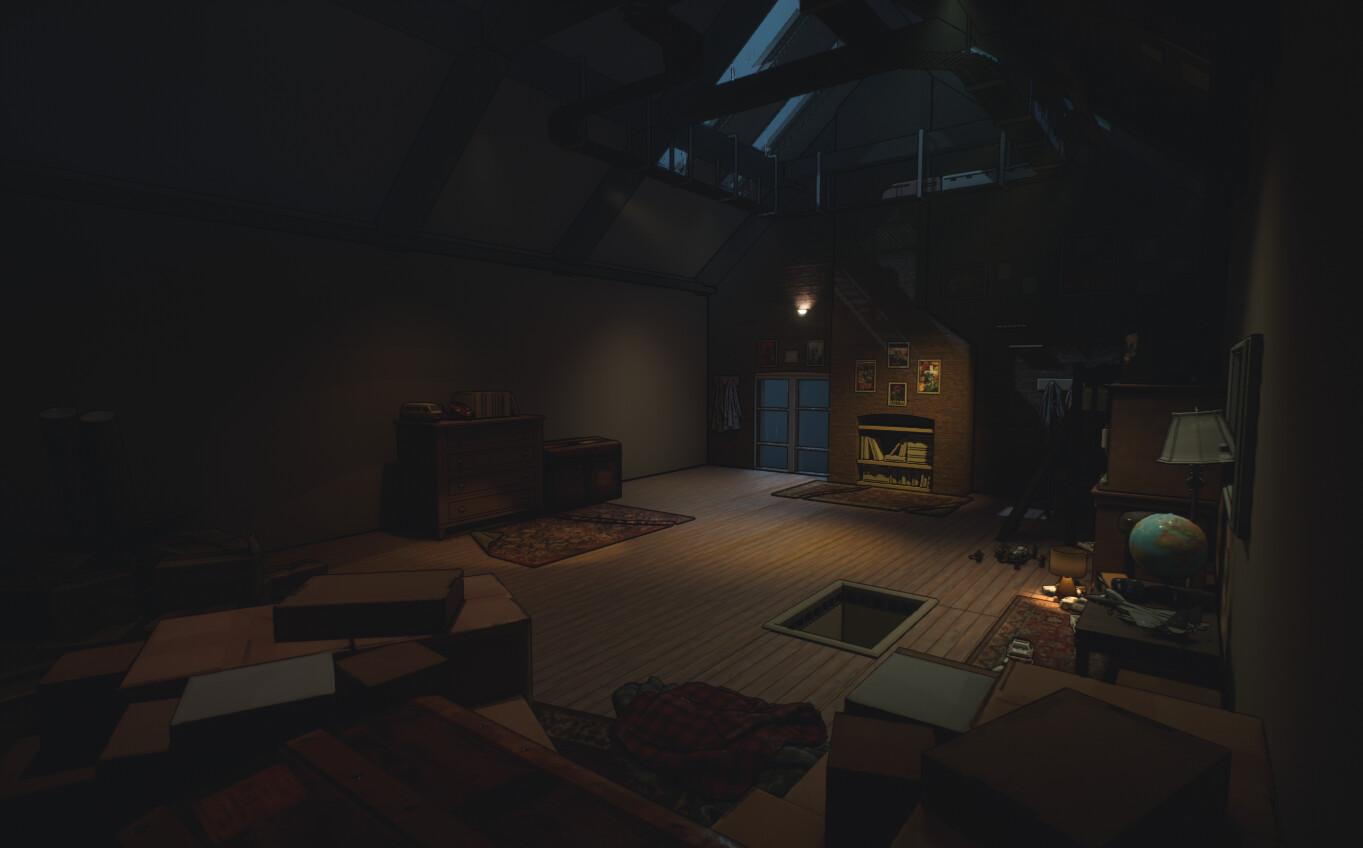 ArtStation - Joe's bedroom