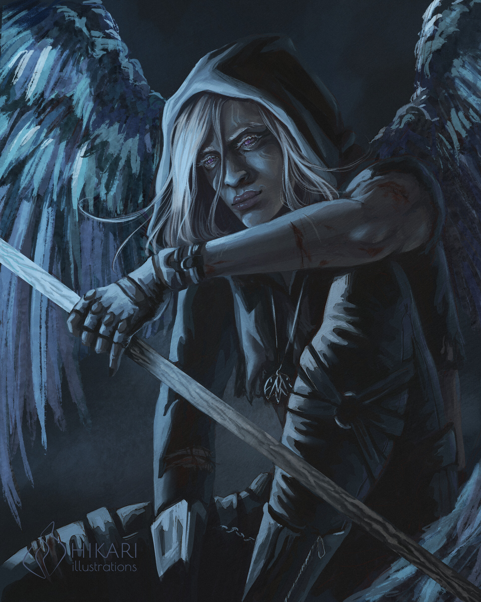 ArtStation - Shadow Angel