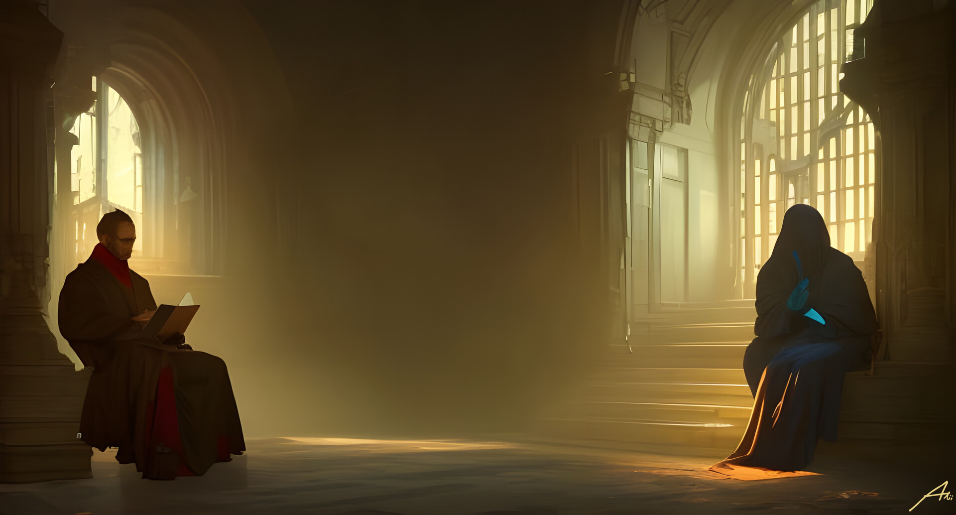 ArtStation - Between Dark and Light