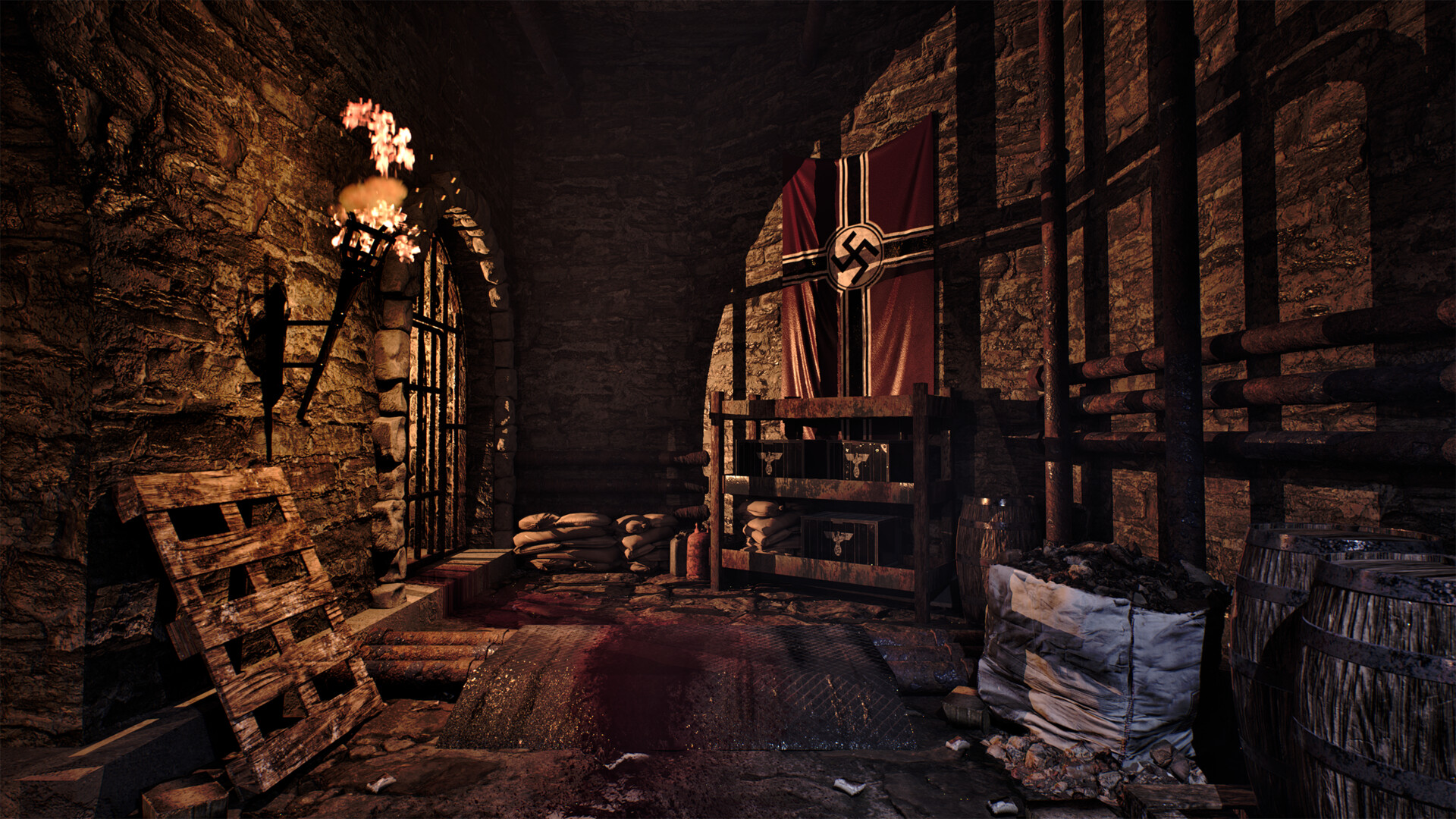 ArtStation - Returning To Castle Wolfenstein : Prison