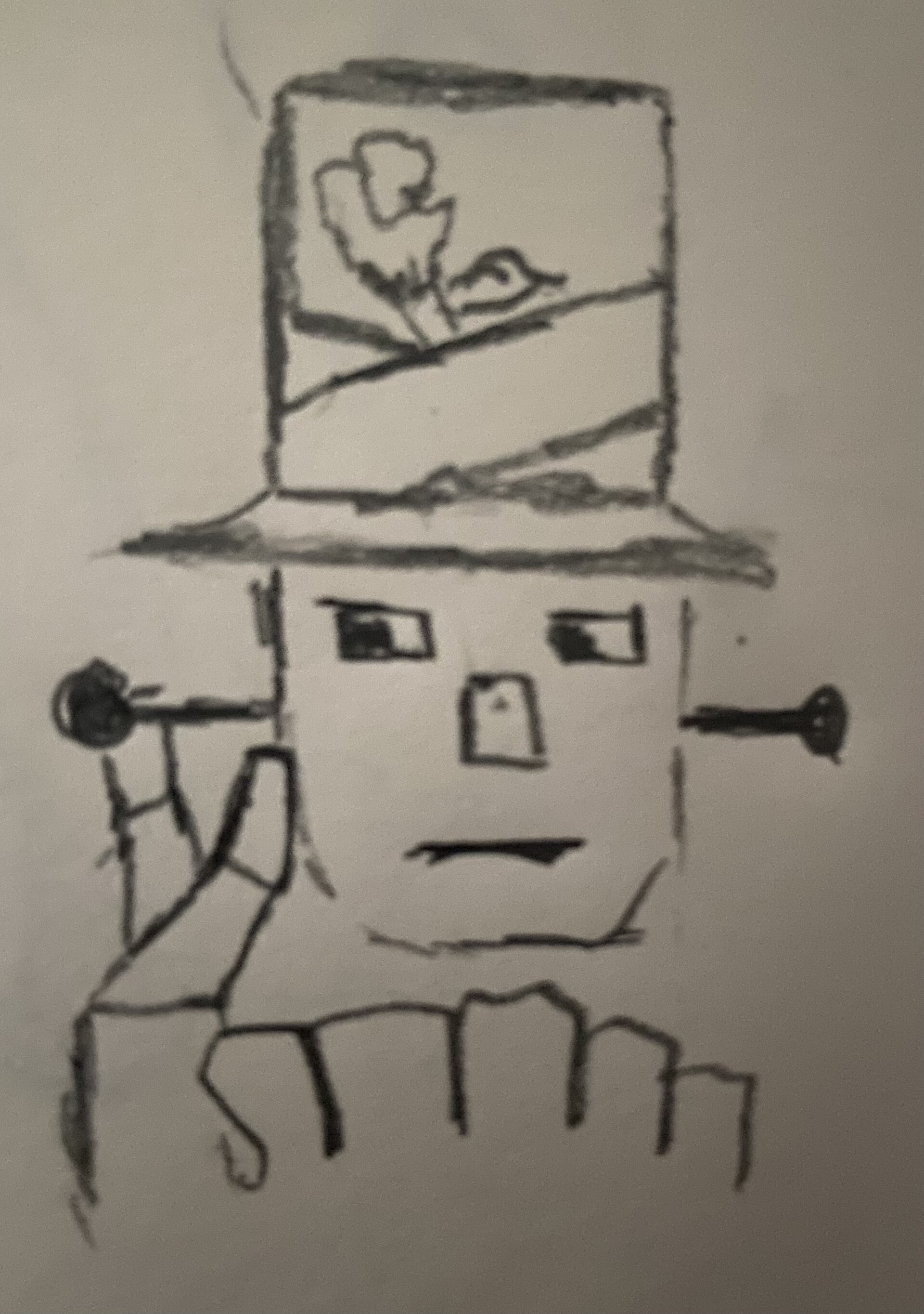 ArtStation - A fancy robot sir. Enjoy