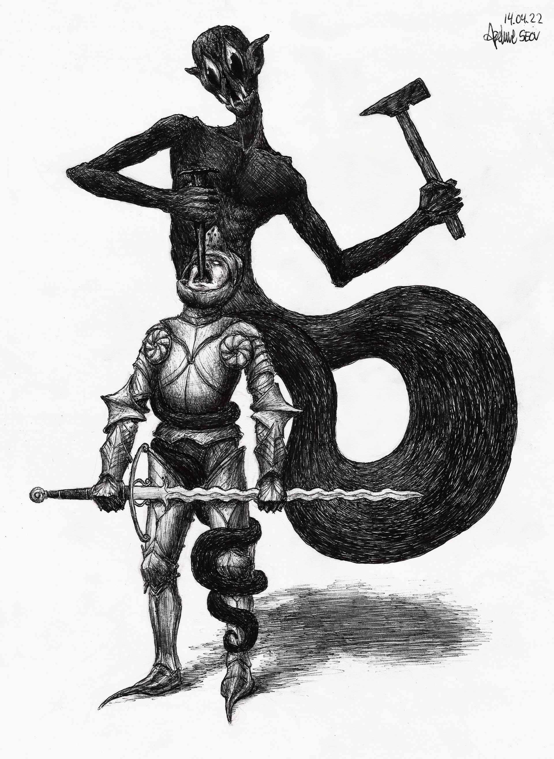 Kyrios by Apelure : r/ImaginaryDemons