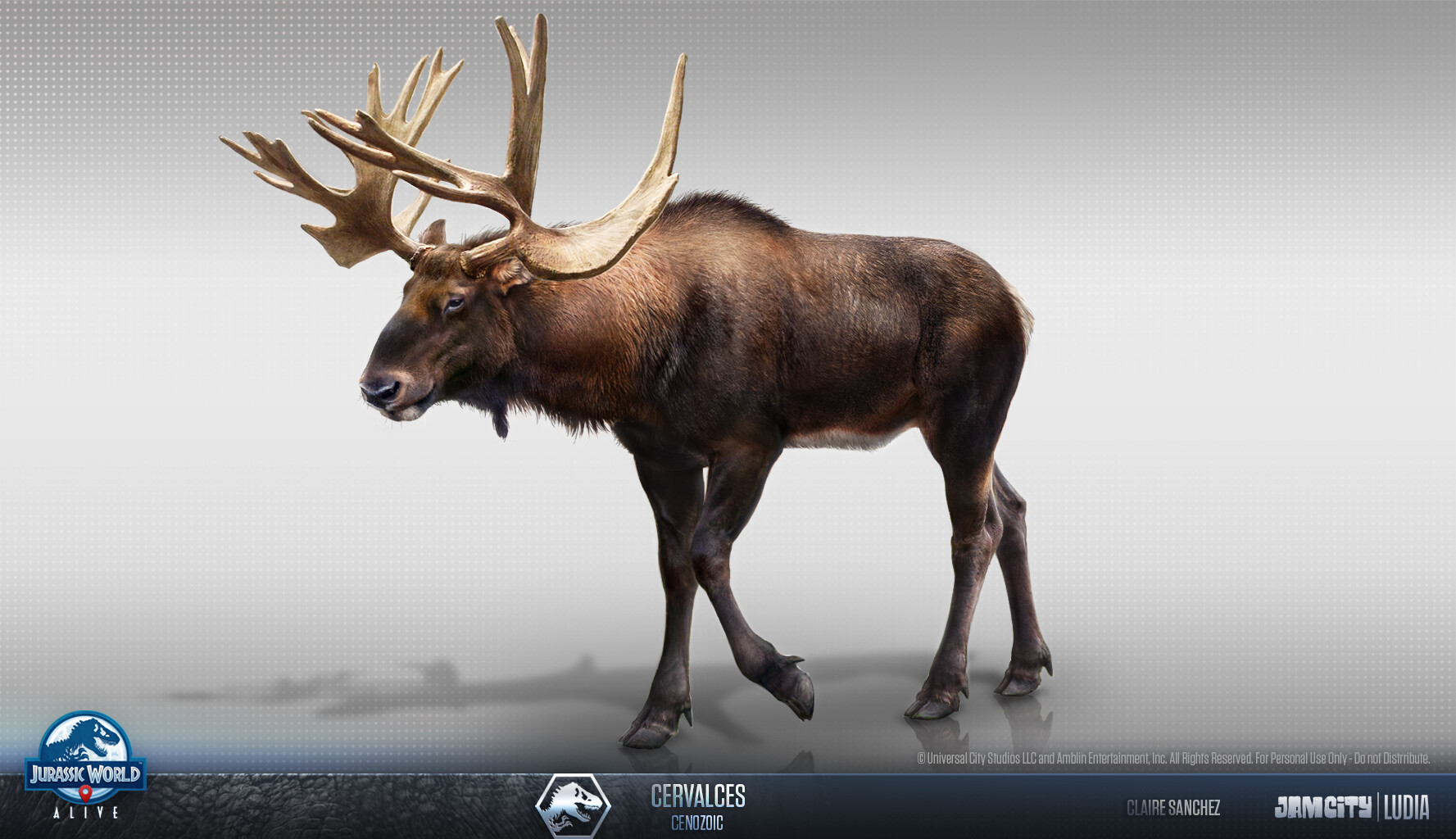 Claire Sanchez - Jurassic World Alive - Cenozoic creatures