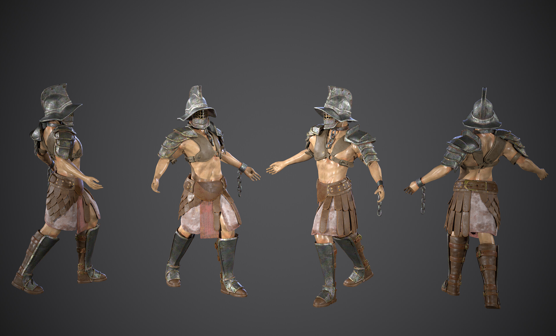 ArtStation - Chained Gladiator