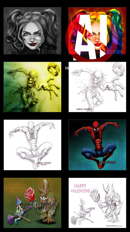 ArtStation - BW vs Color