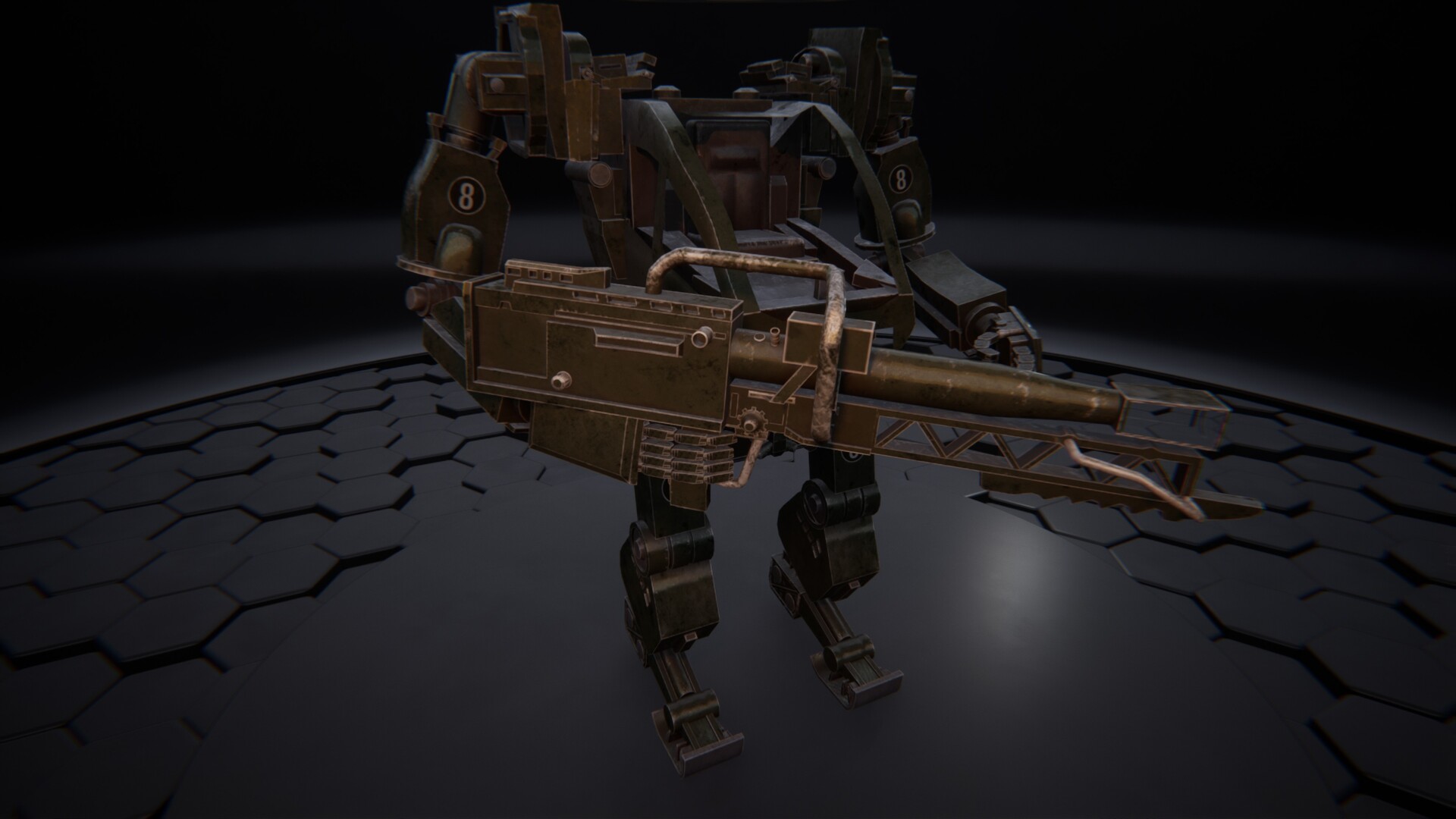 ArtStation - Avatar AMP Suit (Mech)