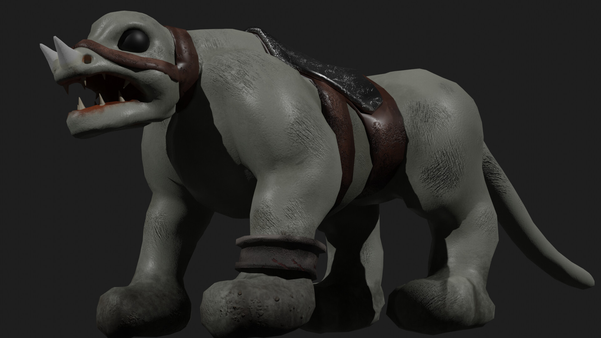 ArtStation - Orc Riding Animal